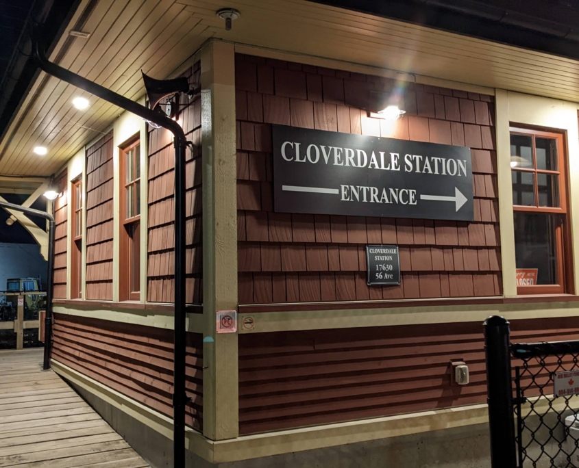 Cloverdale Station – Fraser Valley Heritage Rail Society